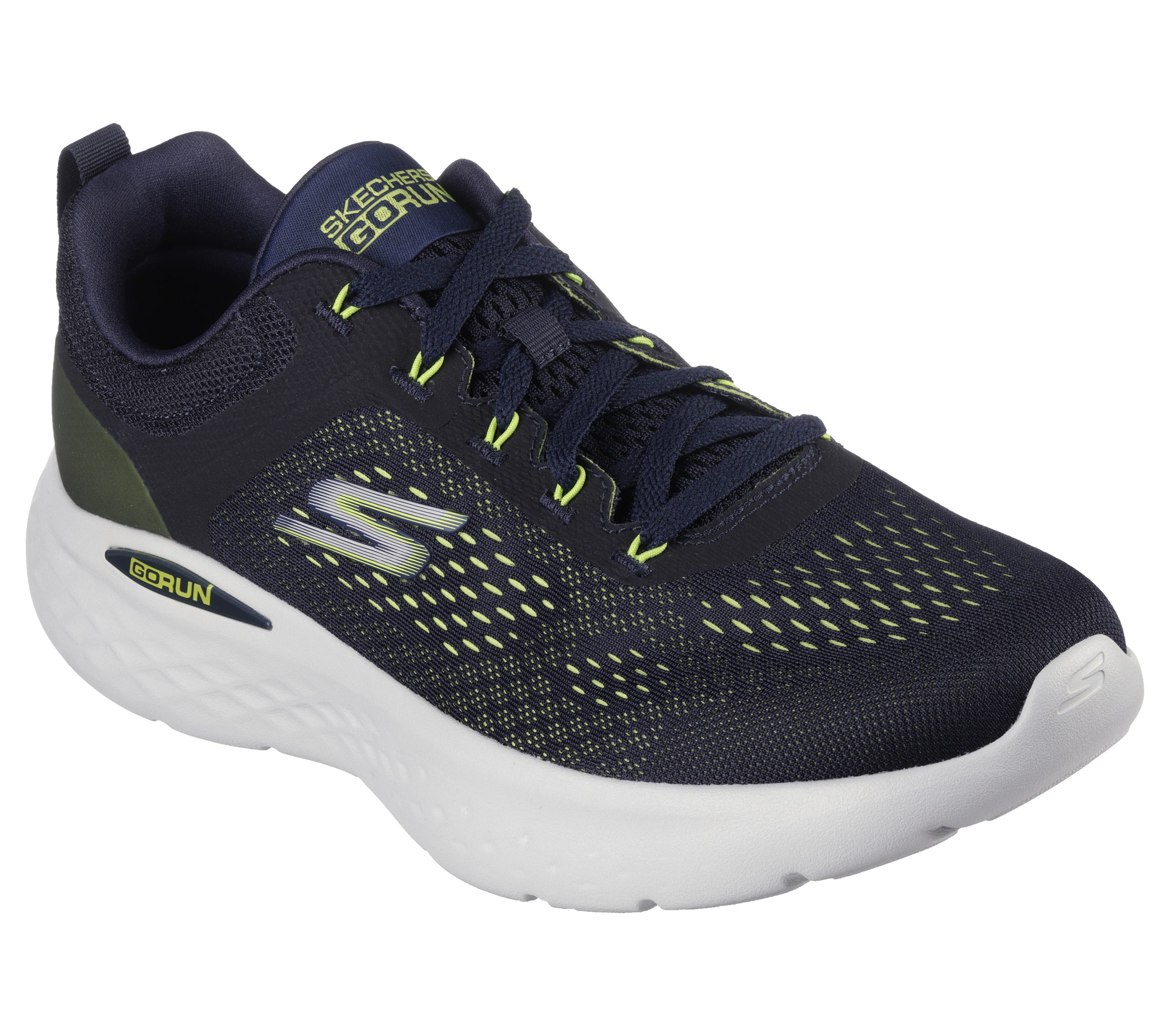 Skechers GO RUN Lite - Marine / Limoen (220894-NVLM)