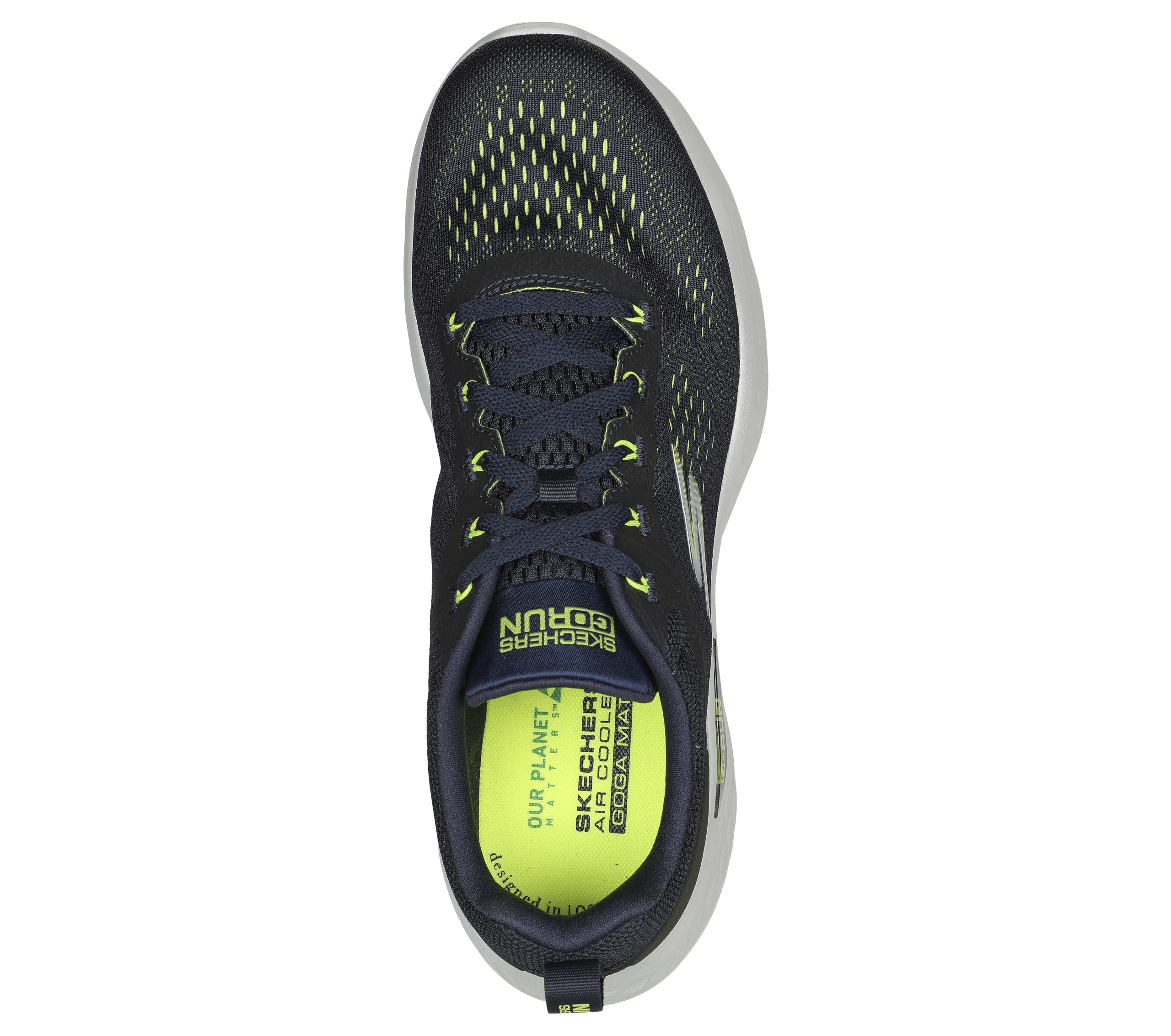 Skechers GO RUN Lite - Marine / Limoen (220894-NVLM)