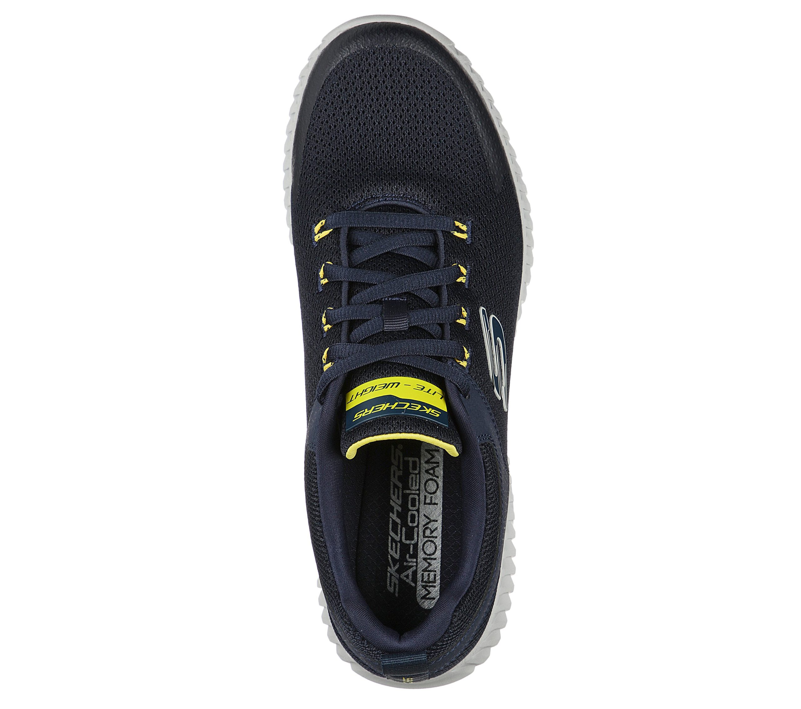 Skechers Elite Flex Prime - Take Over - Marine / Geel (232212-NVYL)