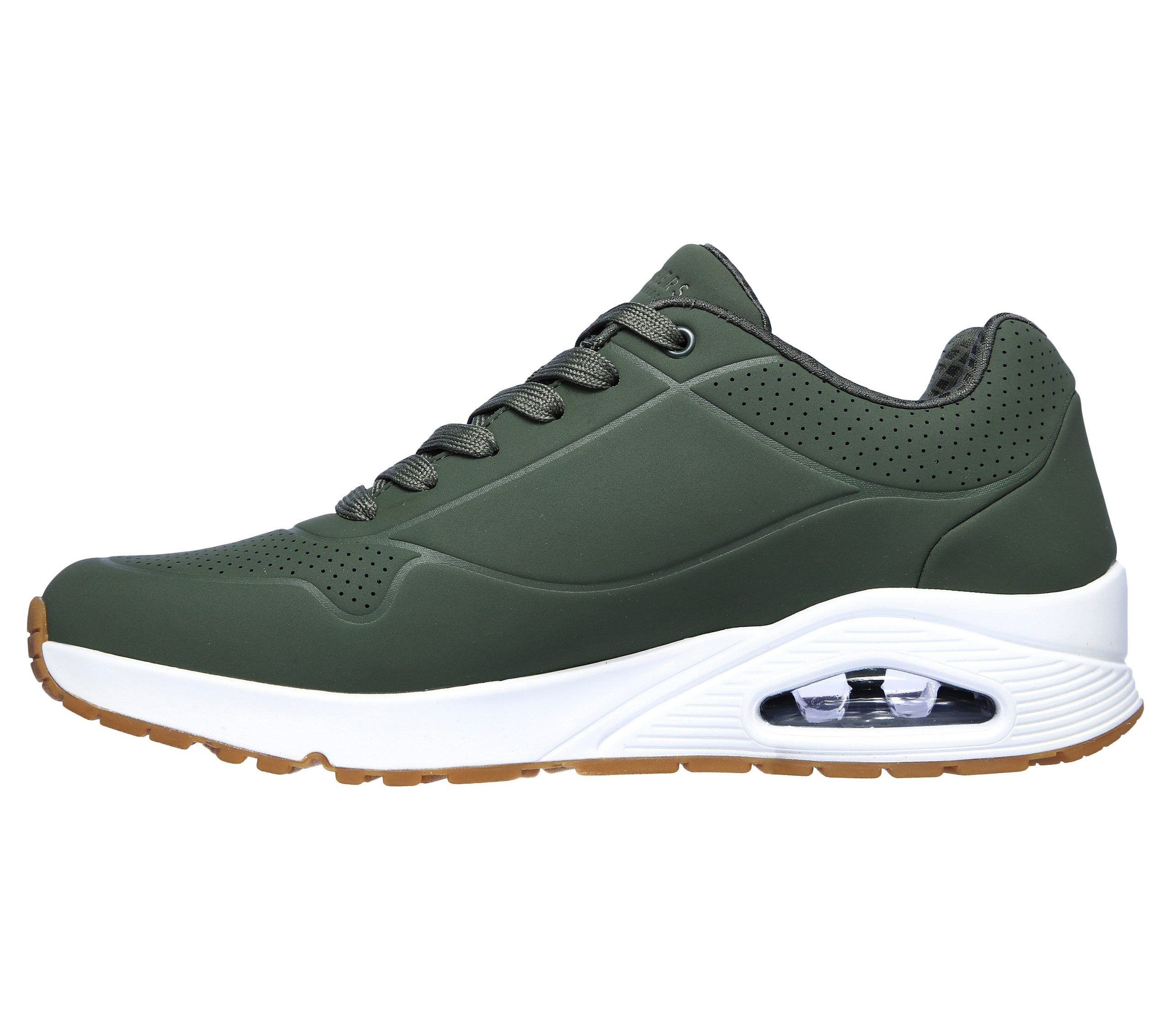 Skechers Uno - Stand On Air - Olijf (52458-OLV)