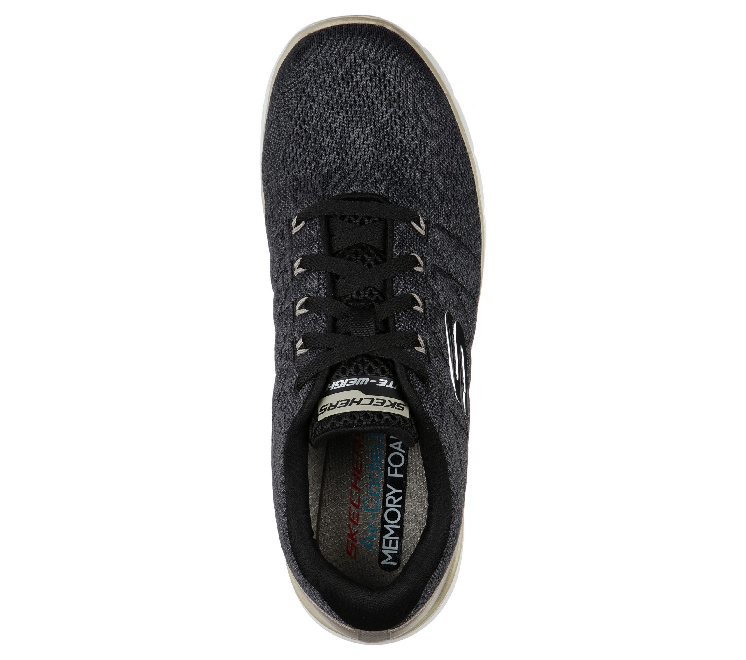 Skechers Flex Advantage 3.0 - Stally - Zwart (52957-BLK)