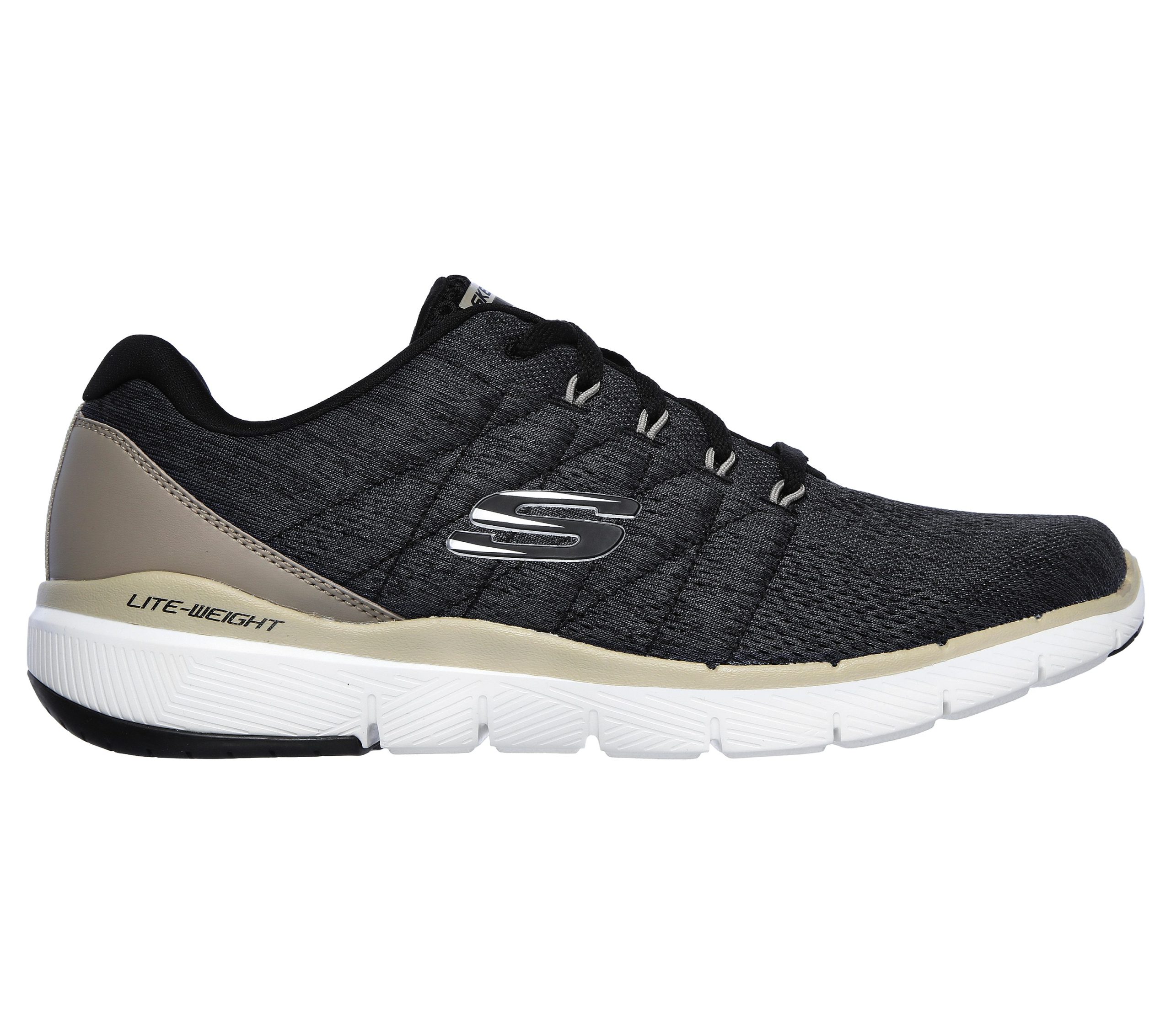 Skechers Flex Advantage 3.0 - Stally - Zwart (52957-BLK)