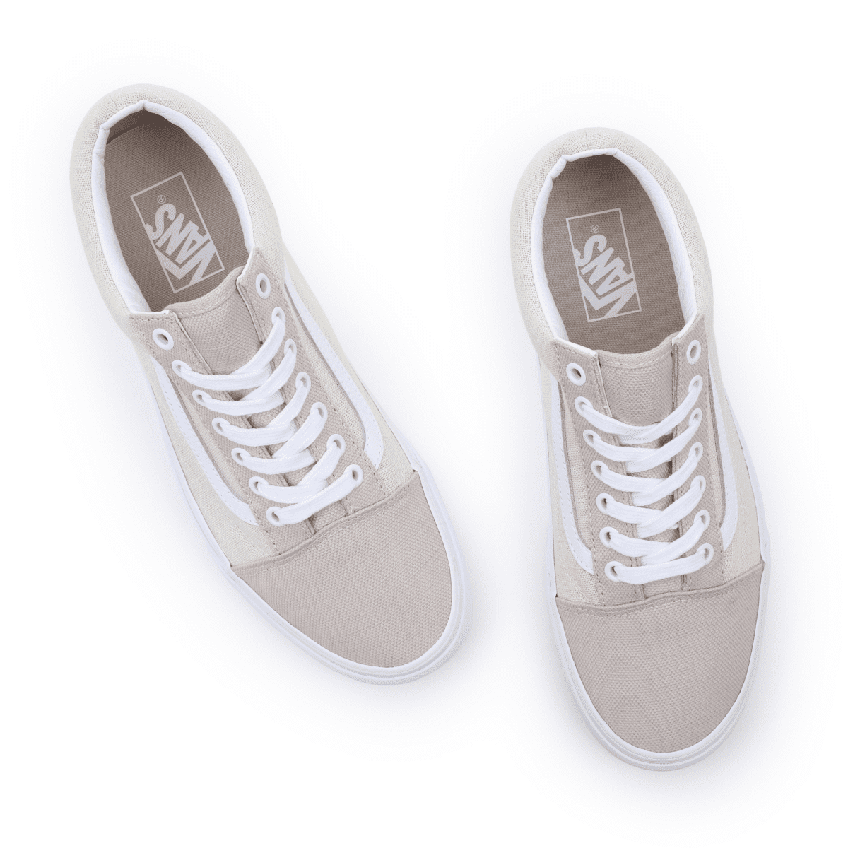VANS Summer Linen Old Skool Wit (VN0007NTNTR)