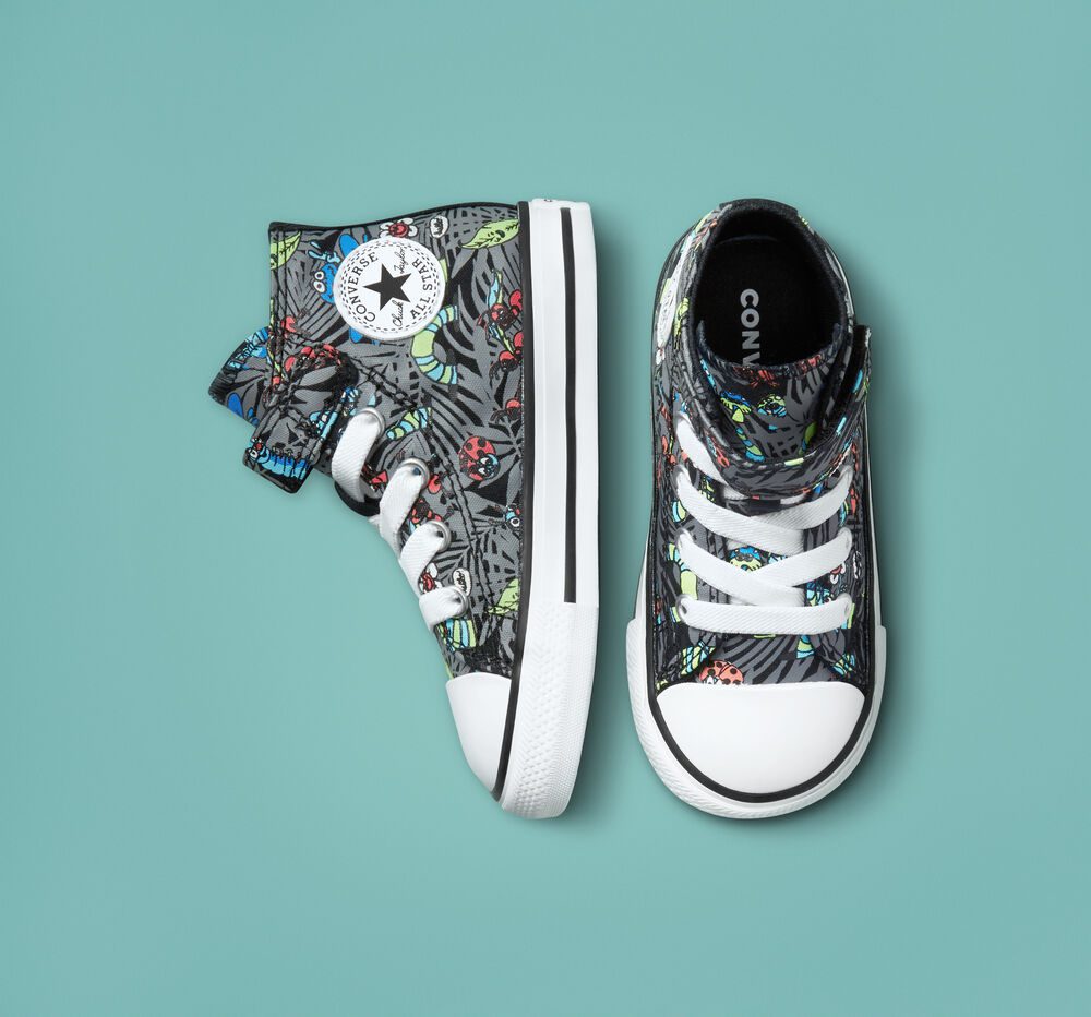 Converse Chuck Taylor All Star Easy-On Plants Zwart/mason/lime Rave/wit