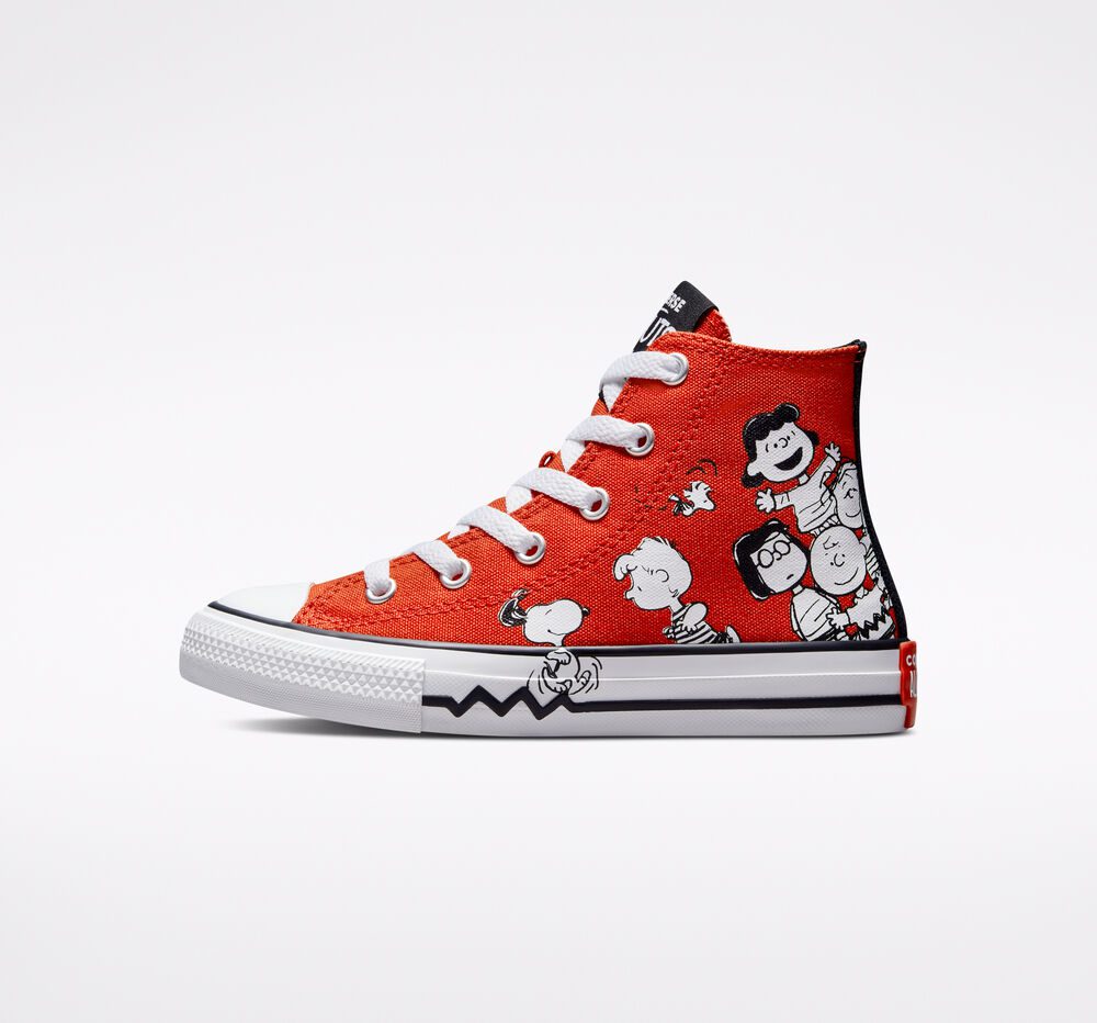 Converse Converse x Peanuts Chuck Taylor All Star Signal Red/zwart/wit