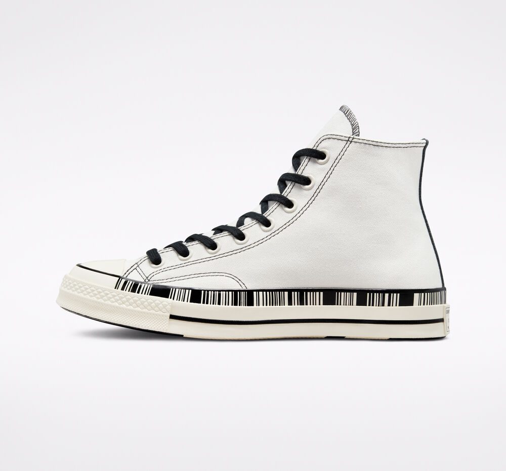 Converse Chuck 70 Barcode Vintage White/zwart/egret