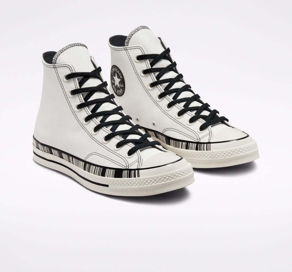 Converse Chuck 70 Barcode Vintage White/zwart/egret