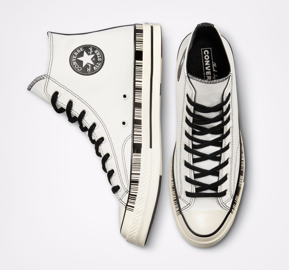 Converse Chuck 70 Barcode Vintage White/zwart/egret