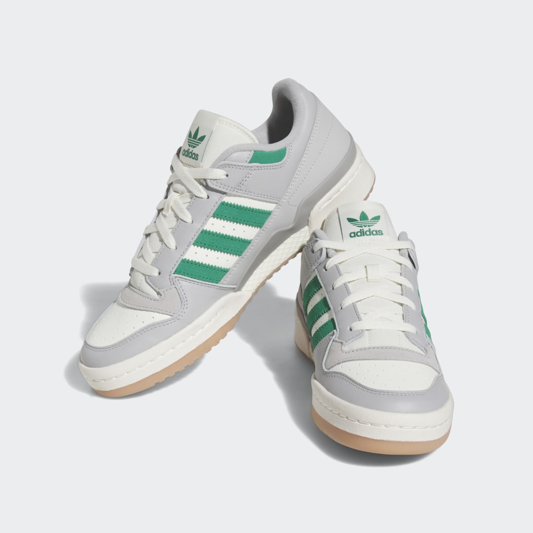 adidas Forum Low Classic Grey Two / Court Green / Off White (FZ6274)