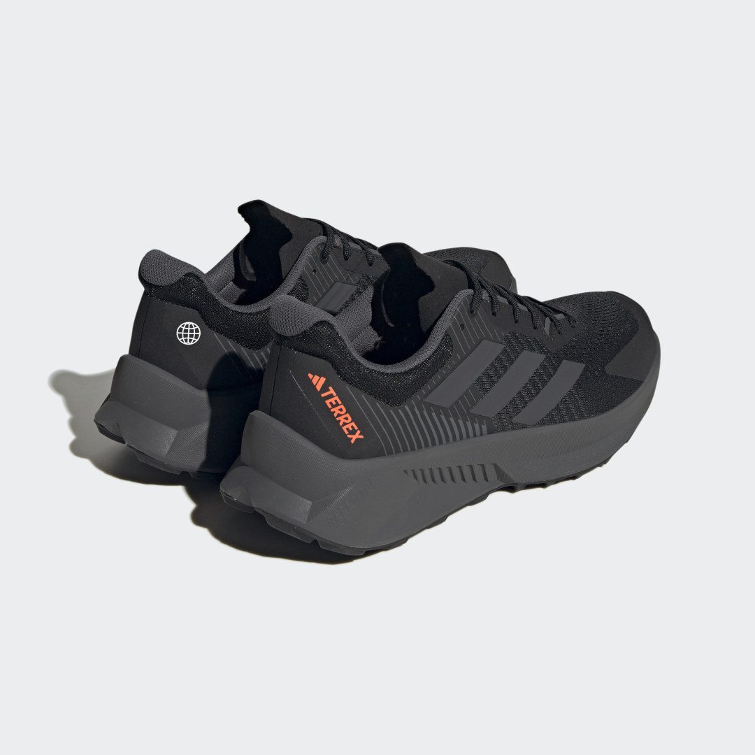 adidas TERREX Soulstride Flow Trail Running Core Black / Grey Six ...