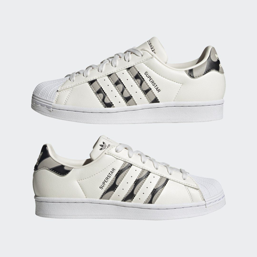 adidas adidas x Marimekko Superstar Cloud White / Core Black / Grey Six ...