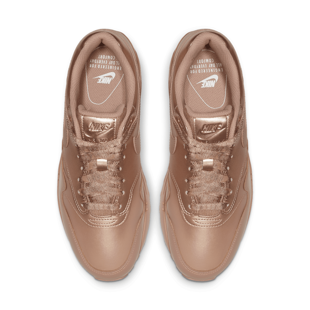 Nike Air Max 1 LX Rose Gold (W) Metallic Red Bronze / Rose Gold (917691 ...