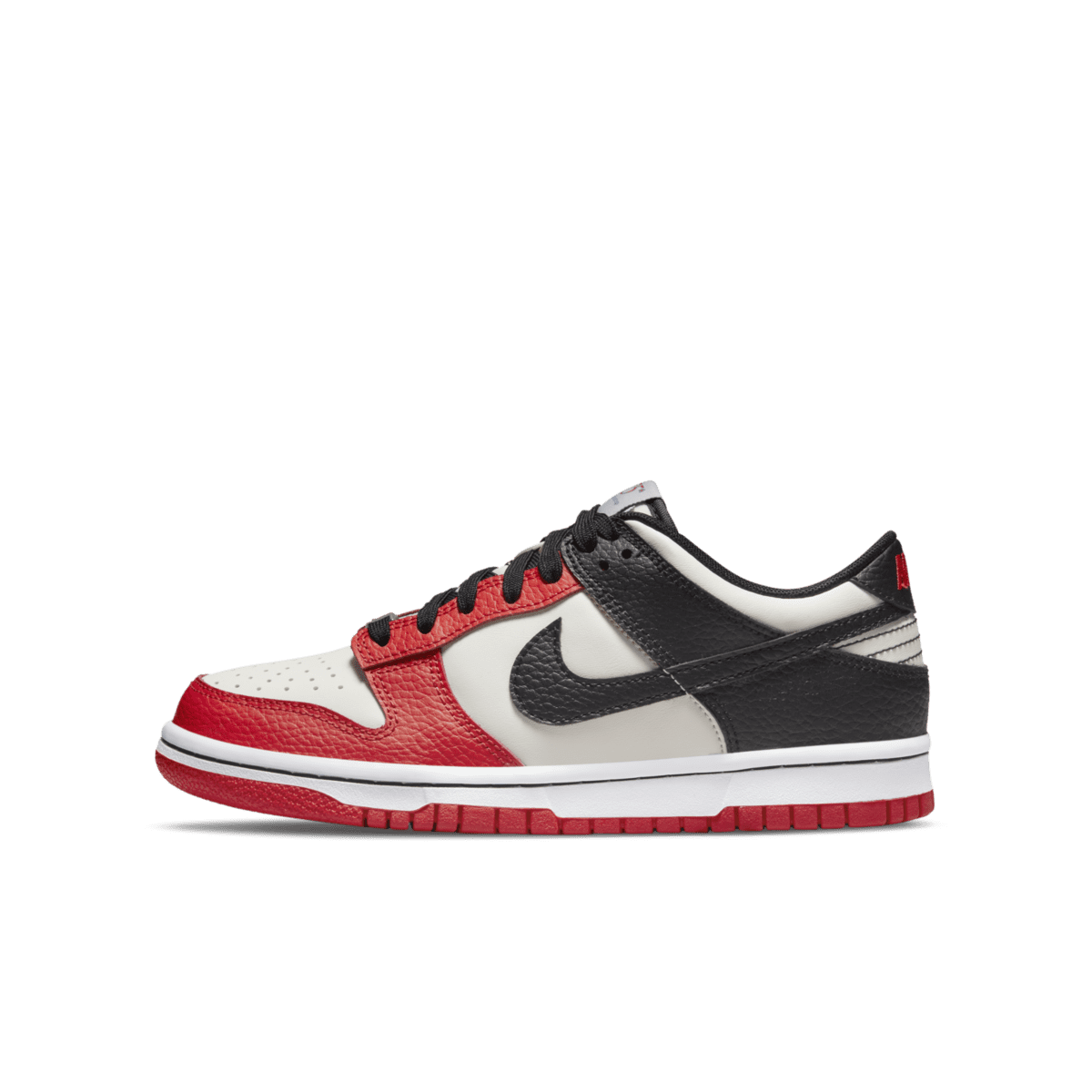 Nike Dunk Low EMB NBA 75th Anniversary Chicago (GS) Sail / Black ...