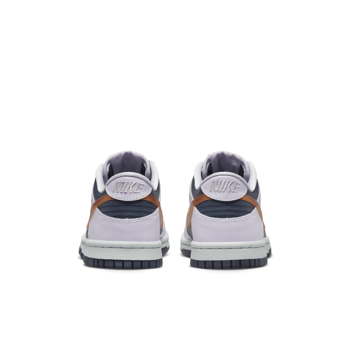 Nike Dunk Low SE Copper Swoosh (GS) Thunder Blue / Barely Grape ...