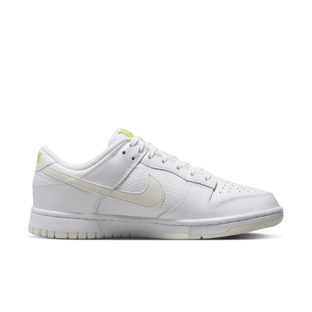 Nike Dunk Low Yellow Heart (W) White / Sail / Optic Yellow (FD0803-100)