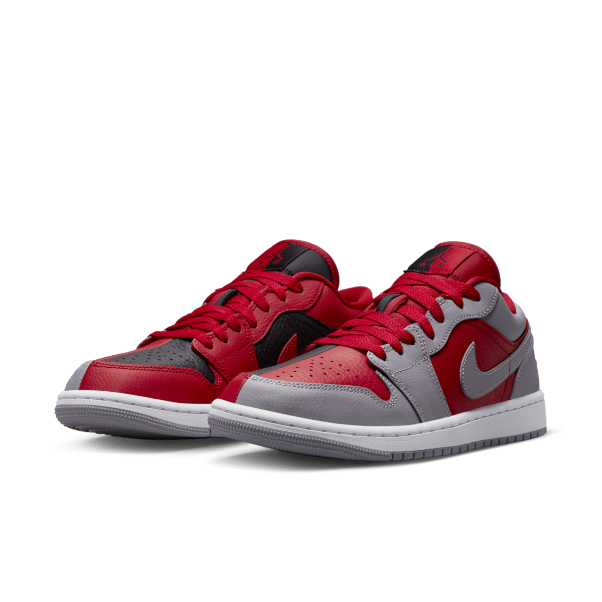 Air Jordan 1 Low SE Split Gym Red / Cement Grey (DR0502-600)