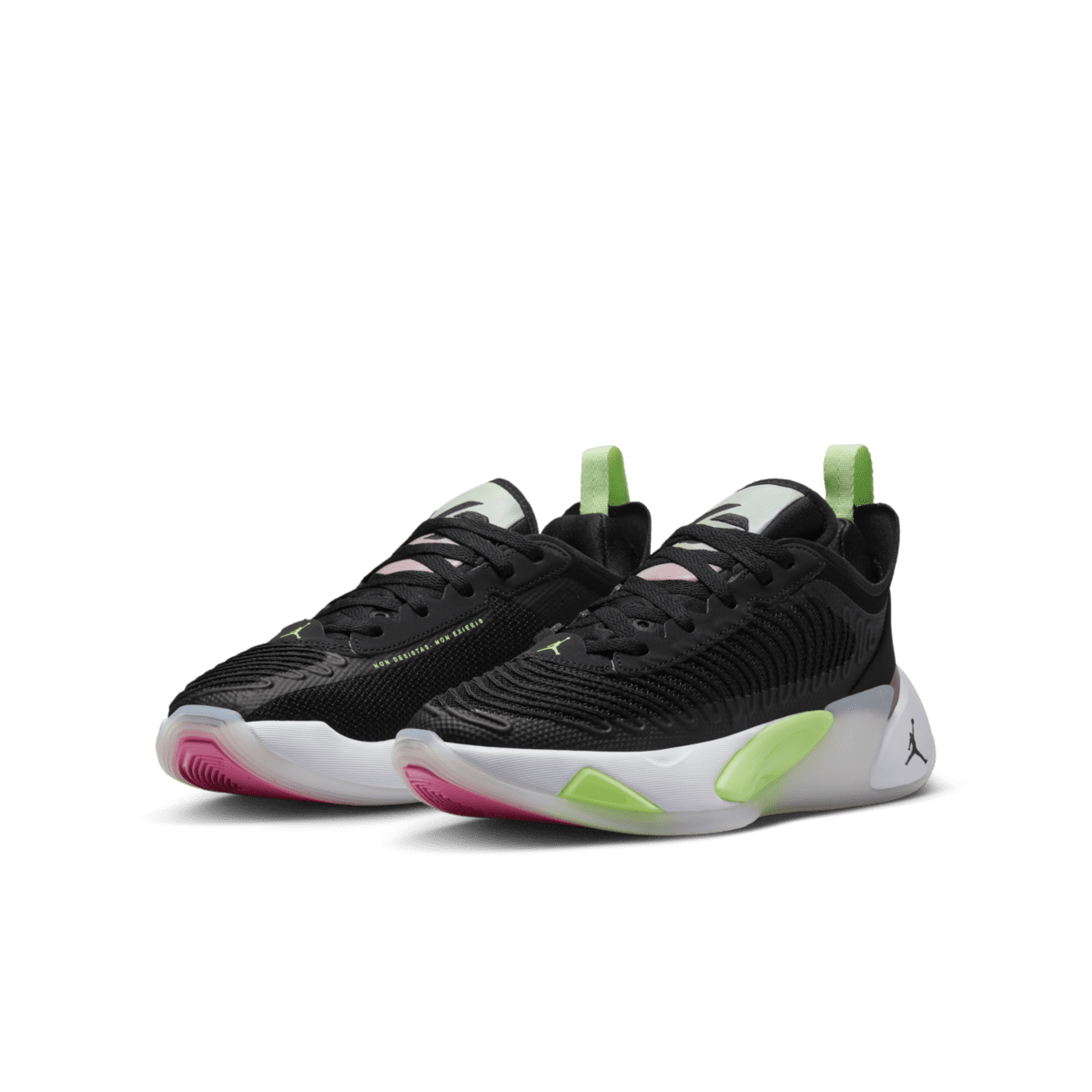 Air Jordan Luka 1 GS Black / Black Lime / Glow Green (DQ6513-003)