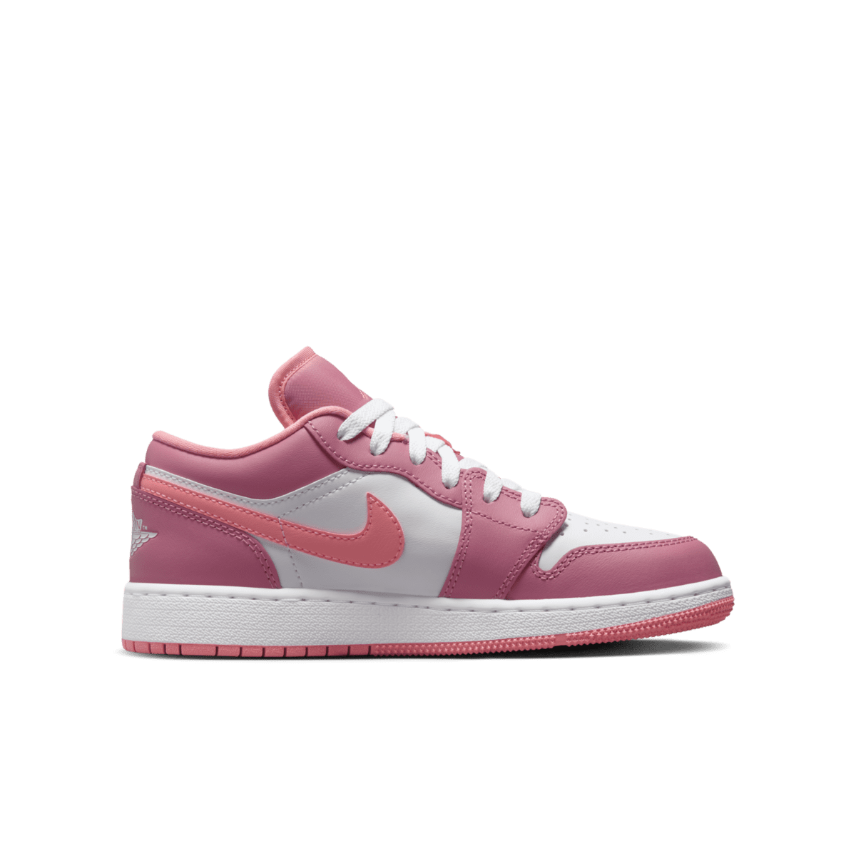 Jordan 1 Low Desert Berry (GS) Desert Berry / Coral Chalk / White ...