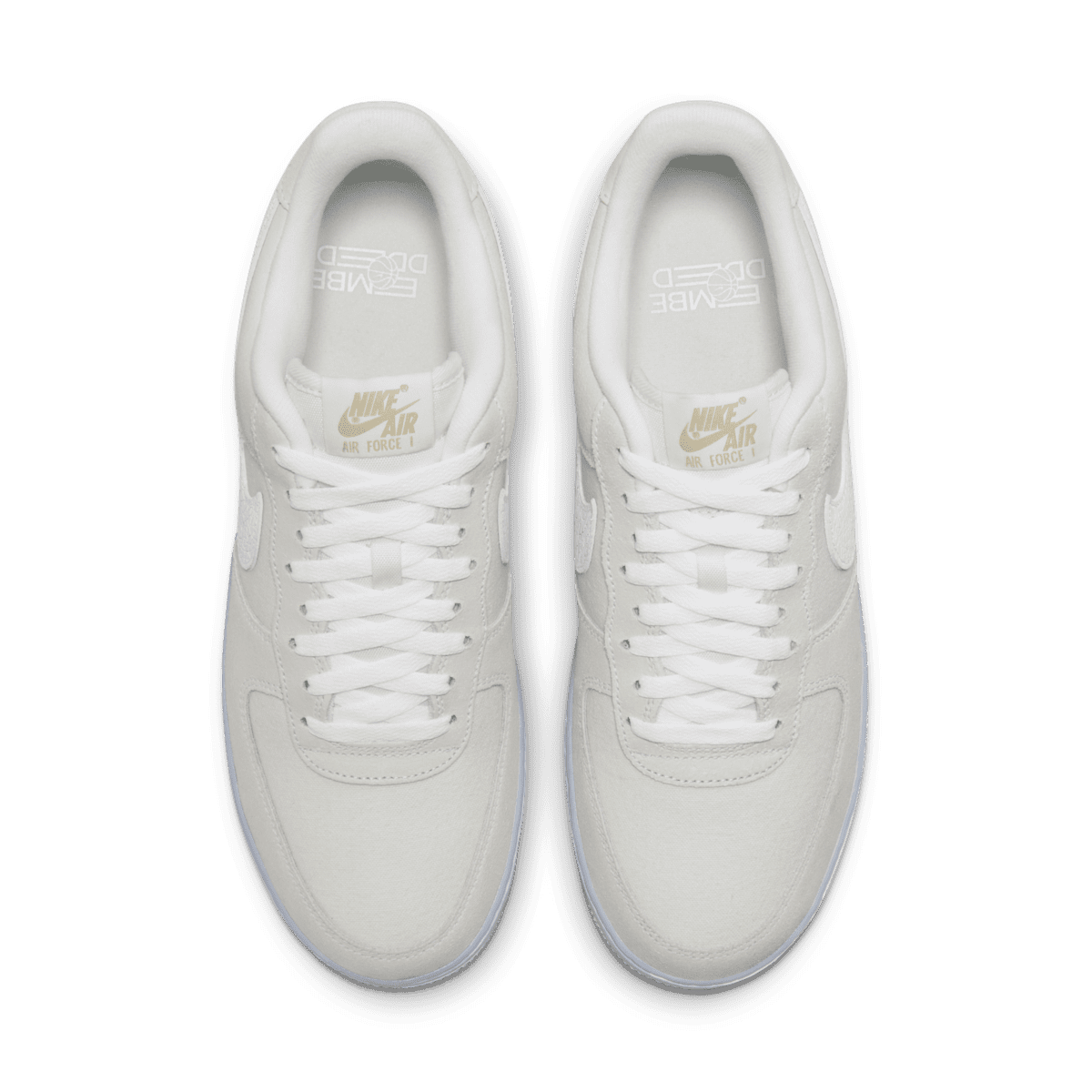 Nike Air Force 1 Low ’07 LV8 EMB Summit White Blue Whisper Summit White ...