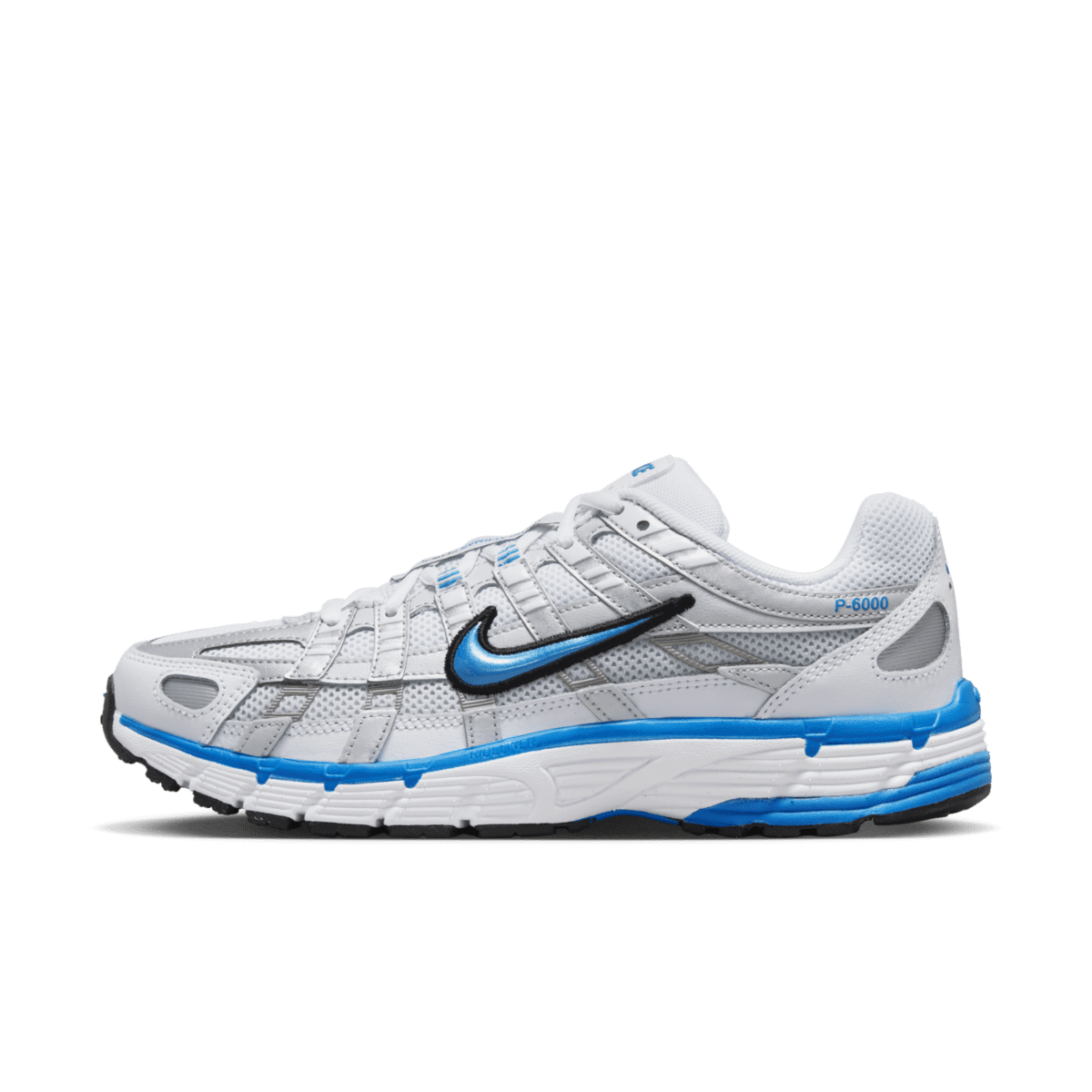 Nike P-6000 ‘Blue’ (W) White / Blue / Silver (FD9876-100)