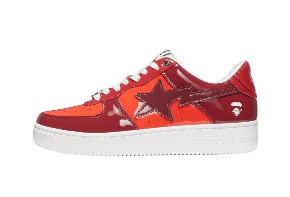 A Bathing Ape Bape Sta Low Color Camo Combo Red Colour Camo Combo Red ...