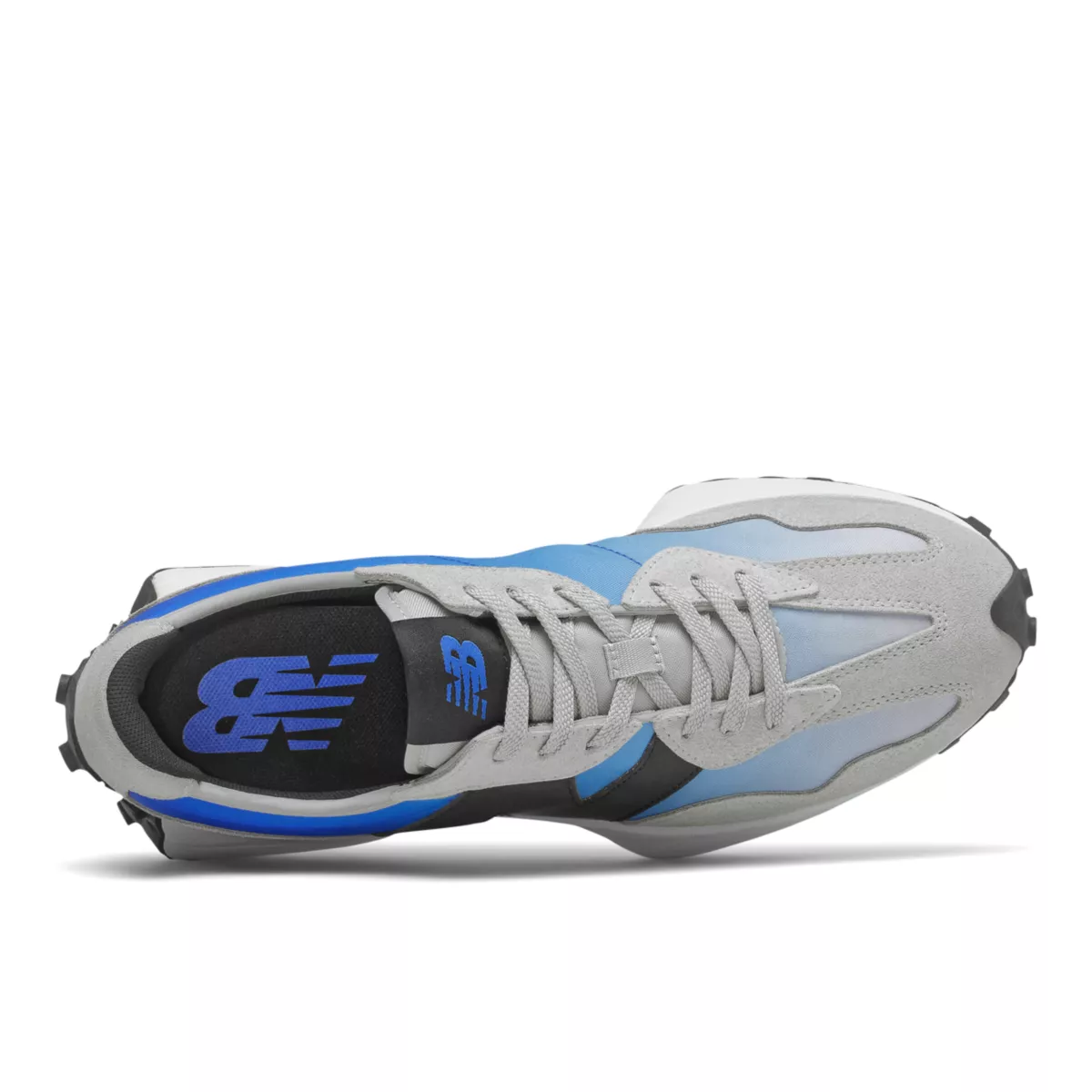 New Balance 327 Light Aluminum Cobalt Blue Light Aluminum / Cobalt Blue ...