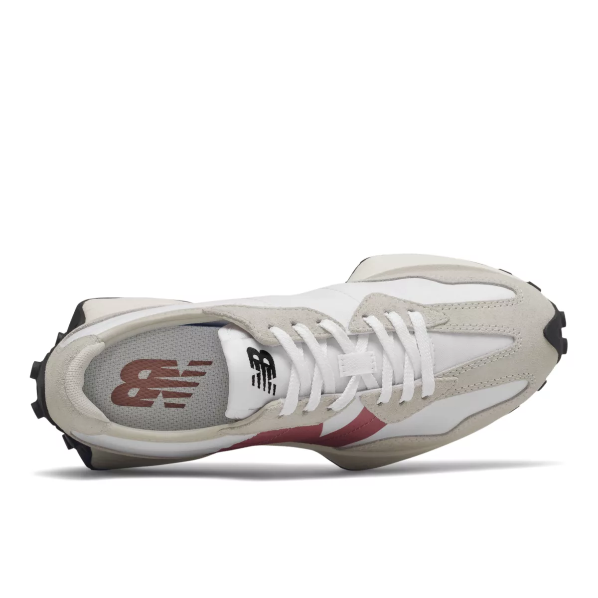 New Balance 327 Maroon (W) White / White / Maroon (WS327CD)