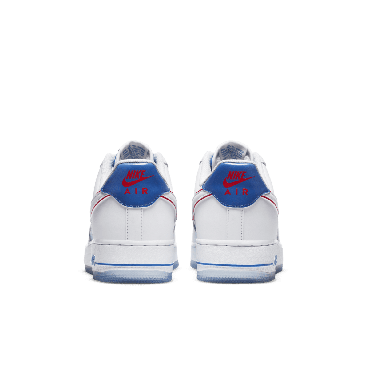 Nike Air Force 1 Low Pacific Blue White / Pacific Blue-metallic Silver ...