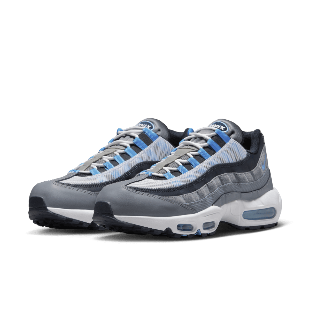 Nike Air Max 95 Cool Grey University Blue Dark Obsidian (DM0011-003)