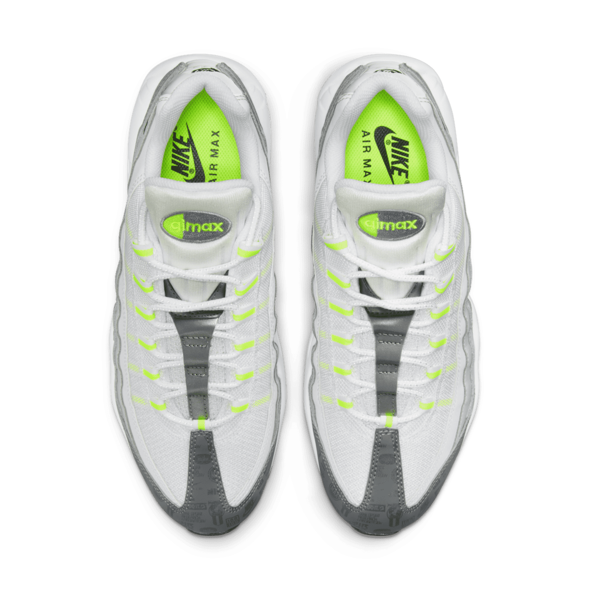 Nike Air Max 95 Retro Air Max Logos White / Grey-volt (DH8256-100)