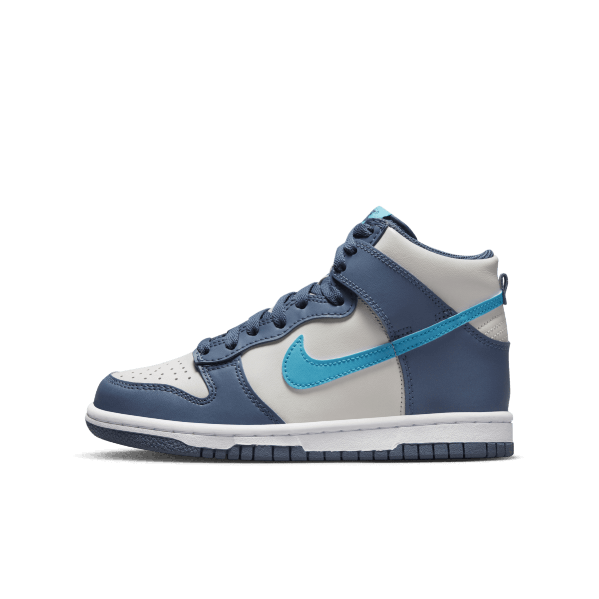 Nike Dunk High Light Bone Diffused Blue (GS) (DB2179-006)