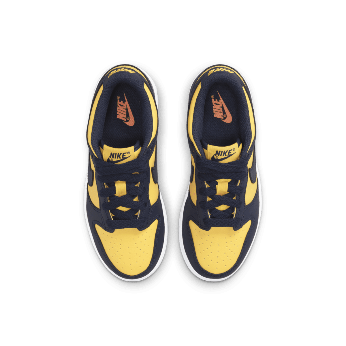 Nike Dunk Low Michigan (2021) (PS) Varsity Maize / Midnight Navy-white (CW1588-700)