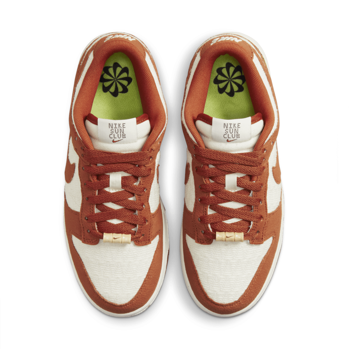 Nike Dunk Low Retro Sun Club Burn Sunrise (W) Sail / Black-vivid Green ...