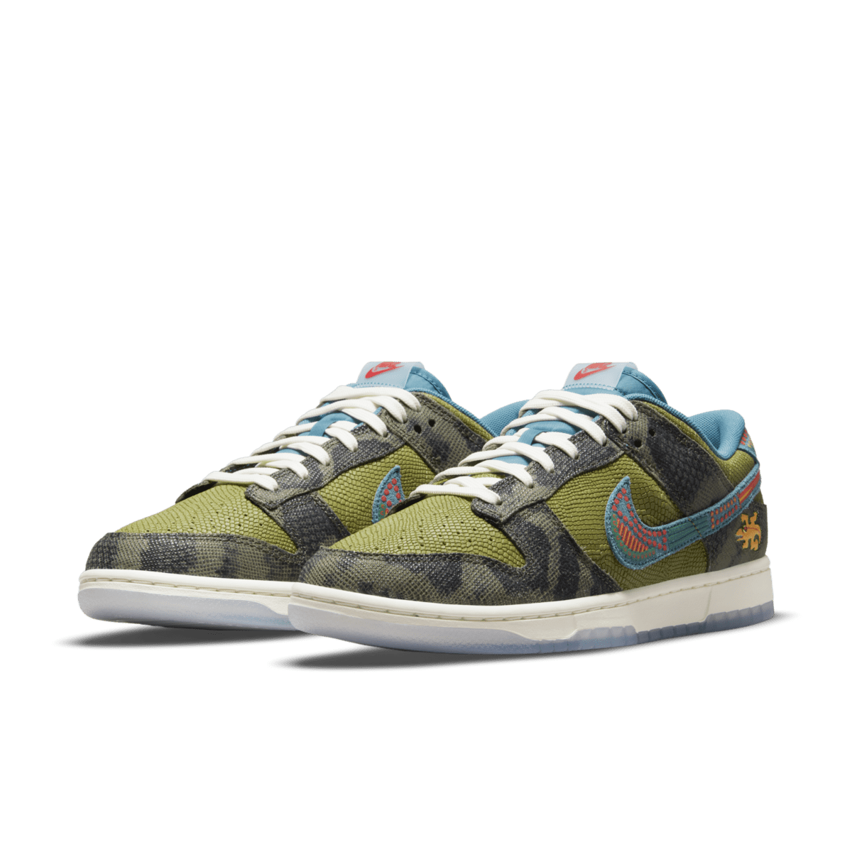 Nike Dunk Low Siempre Familia Green / Green-cyan (DO2160-335)