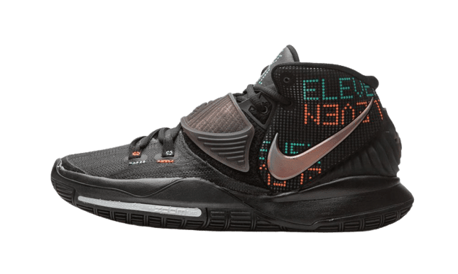 Nike Kyrie 6 Shot Clock Black / Black (BQ4630-006/BQ4631-006)