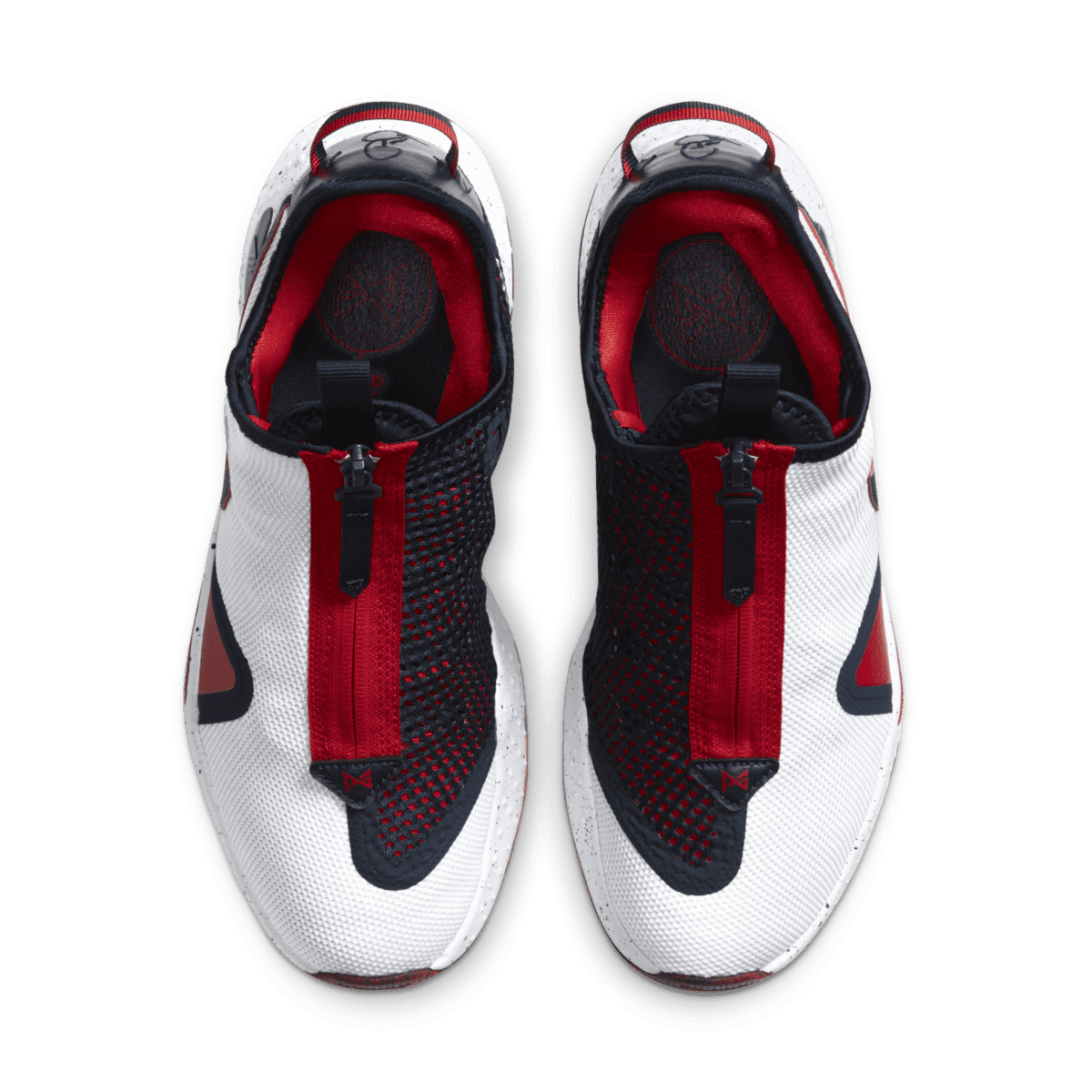 Nike PG 4 USA White / Obsidian-university Red (CD5079-101)