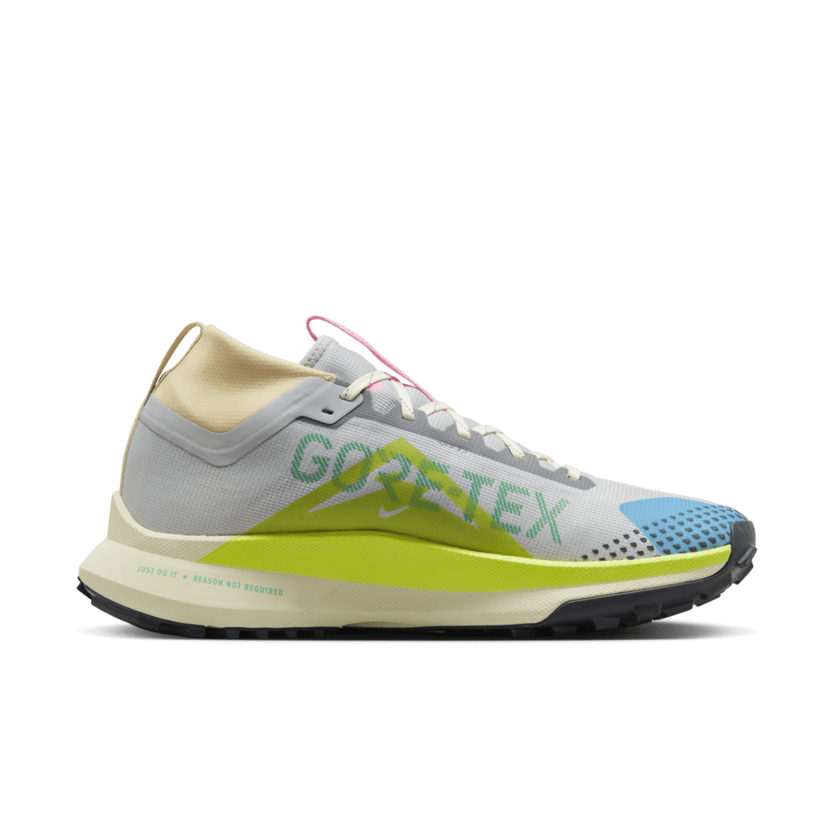Nike React Pegasus Trail 4 Gore-Tex Wolf Grey Volt (DJ7926-002)