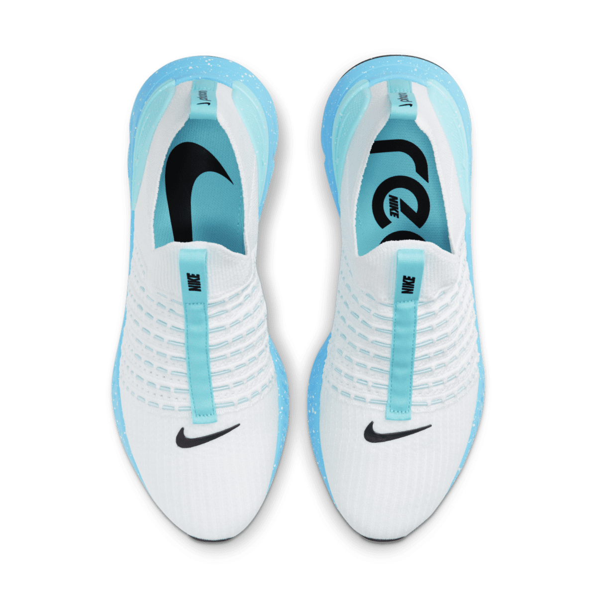Nike React Phantom Run Flyknit 2 White Glacier Blue White / Glacier ...