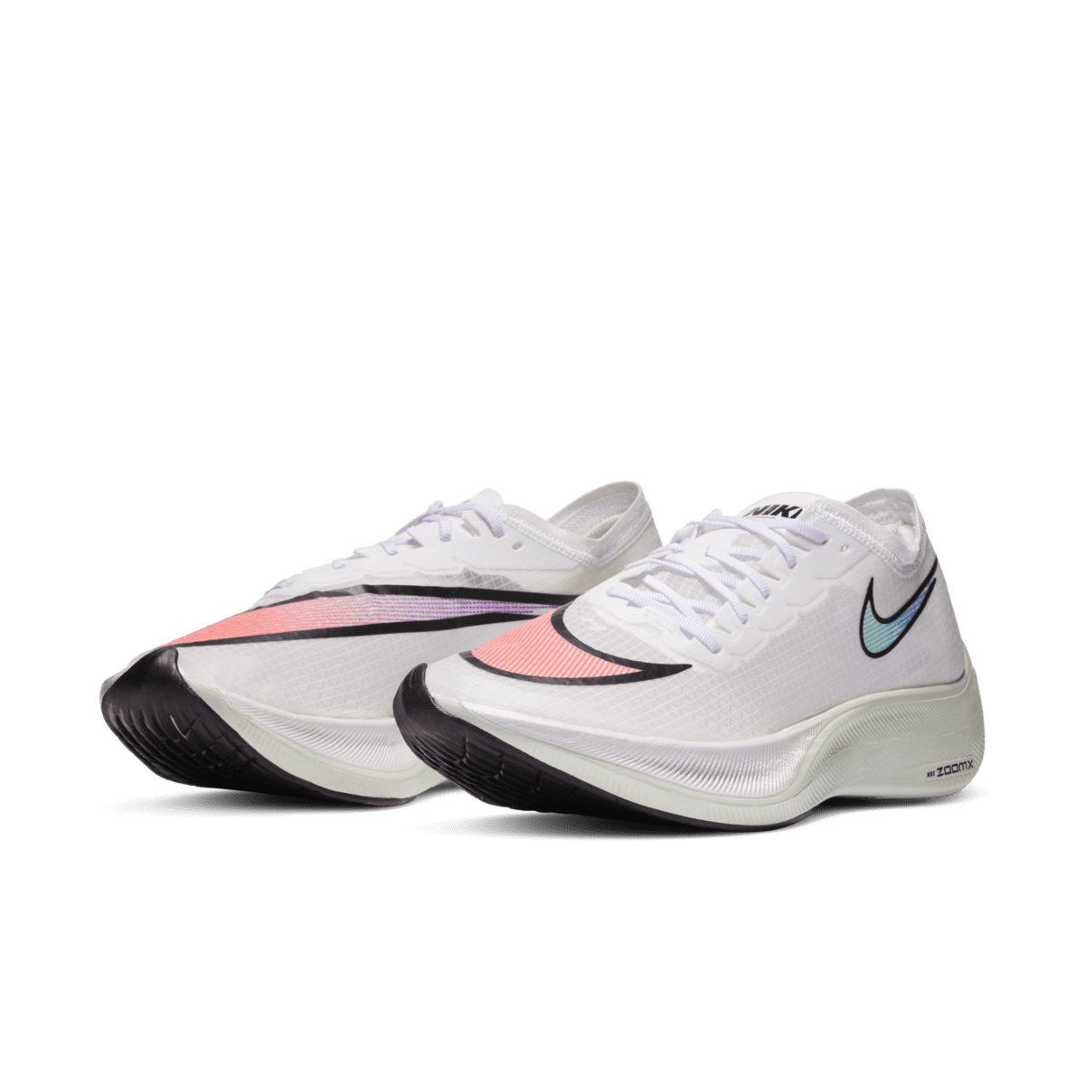Nike ZoomX Vaporfly Next% White Hyper Jade Flash Crimson White / Black ...