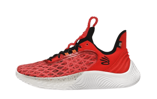 Under Armour Curry Flow 9 Sesame Street Elmo Red / Black / White ...