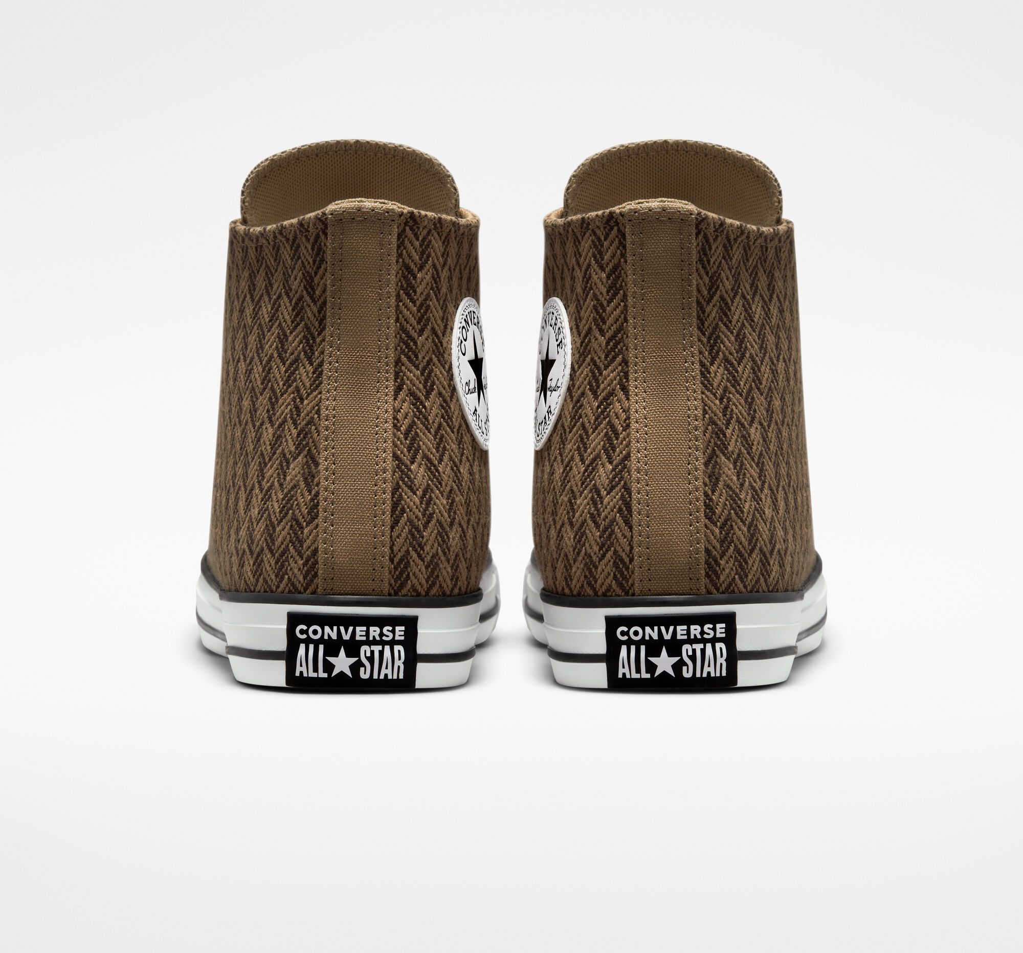 Converse Chuck Taylor All Star Herringbone Sand Dune/velvet Brown/wit