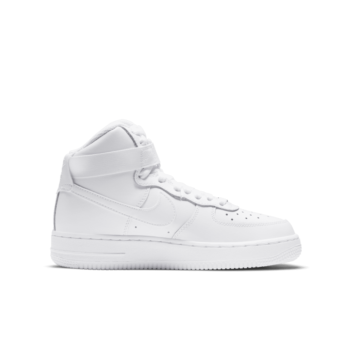 Nike Air Force 1 High LE Triple White (GS) White / White / White ...