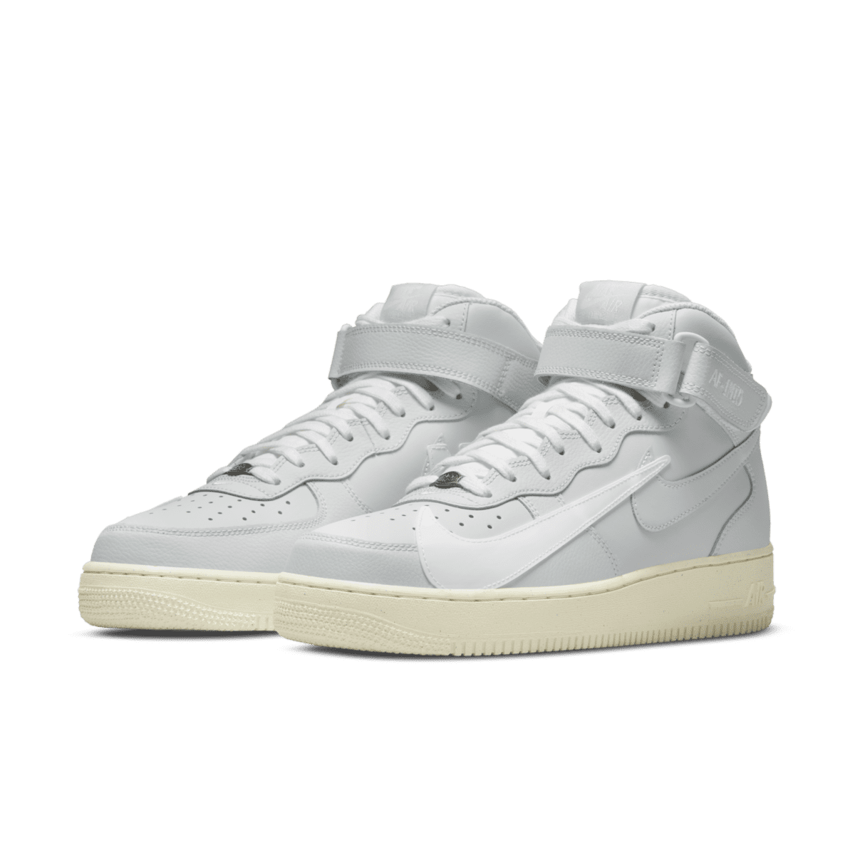 Nike Air Force 1 Mid Copy Paste Grey / White (DQ8645-045)