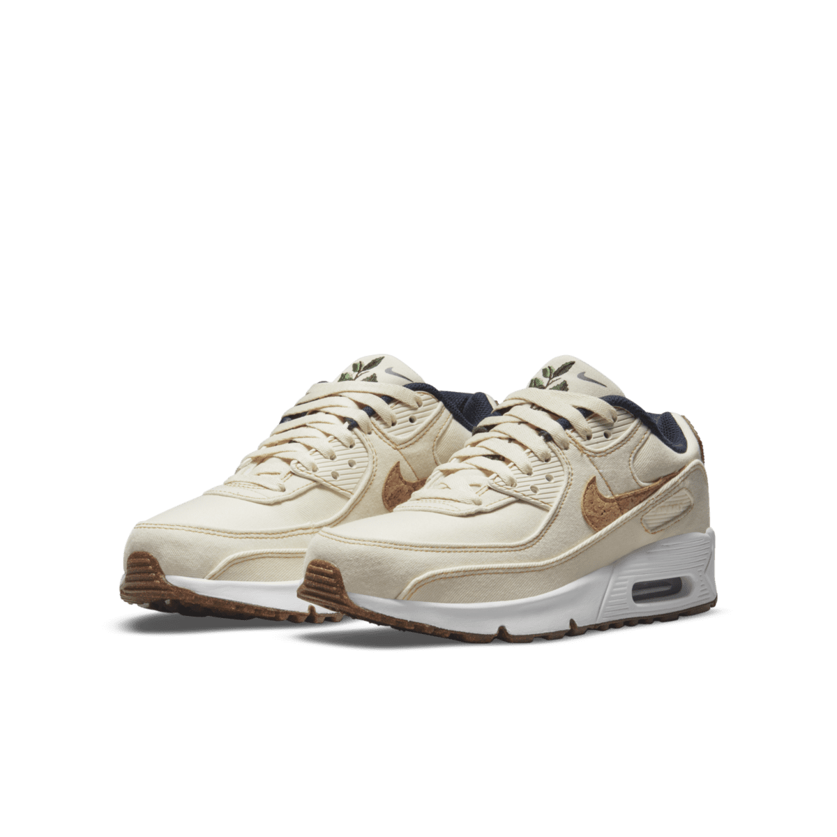 Nike Air Max 90 Cork Coconut Milk (GS) Coconut Milk / Obsidian / White ...
