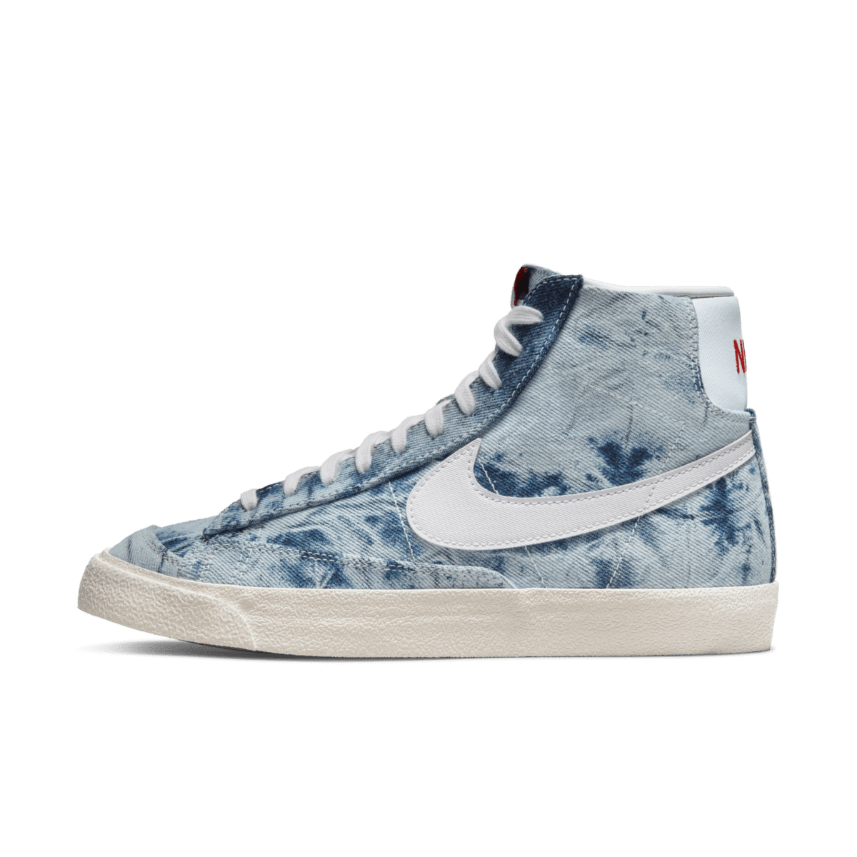 Nike Blazer Mid 77 Washed Denim Pack (W) Multi-color / White-sail ...