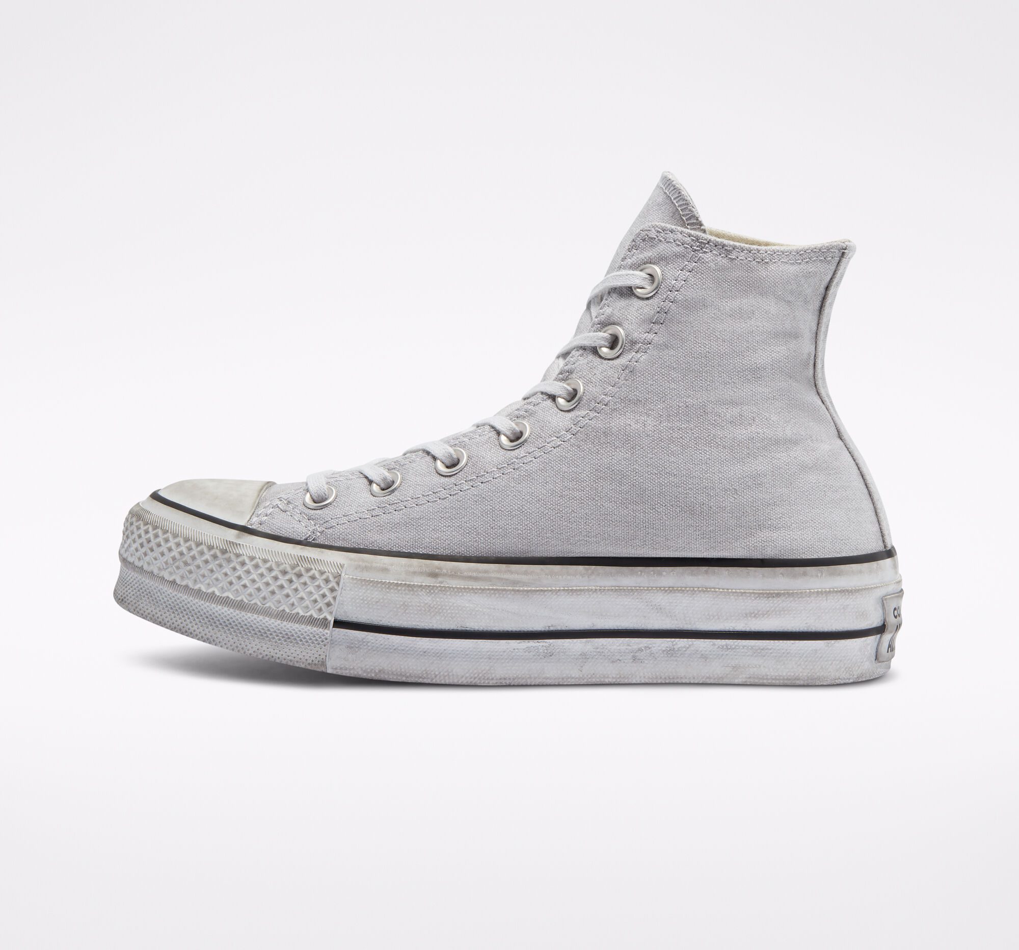 Converse Chuck Taylor All Star Platform Smoked Canvas Light Smoke In