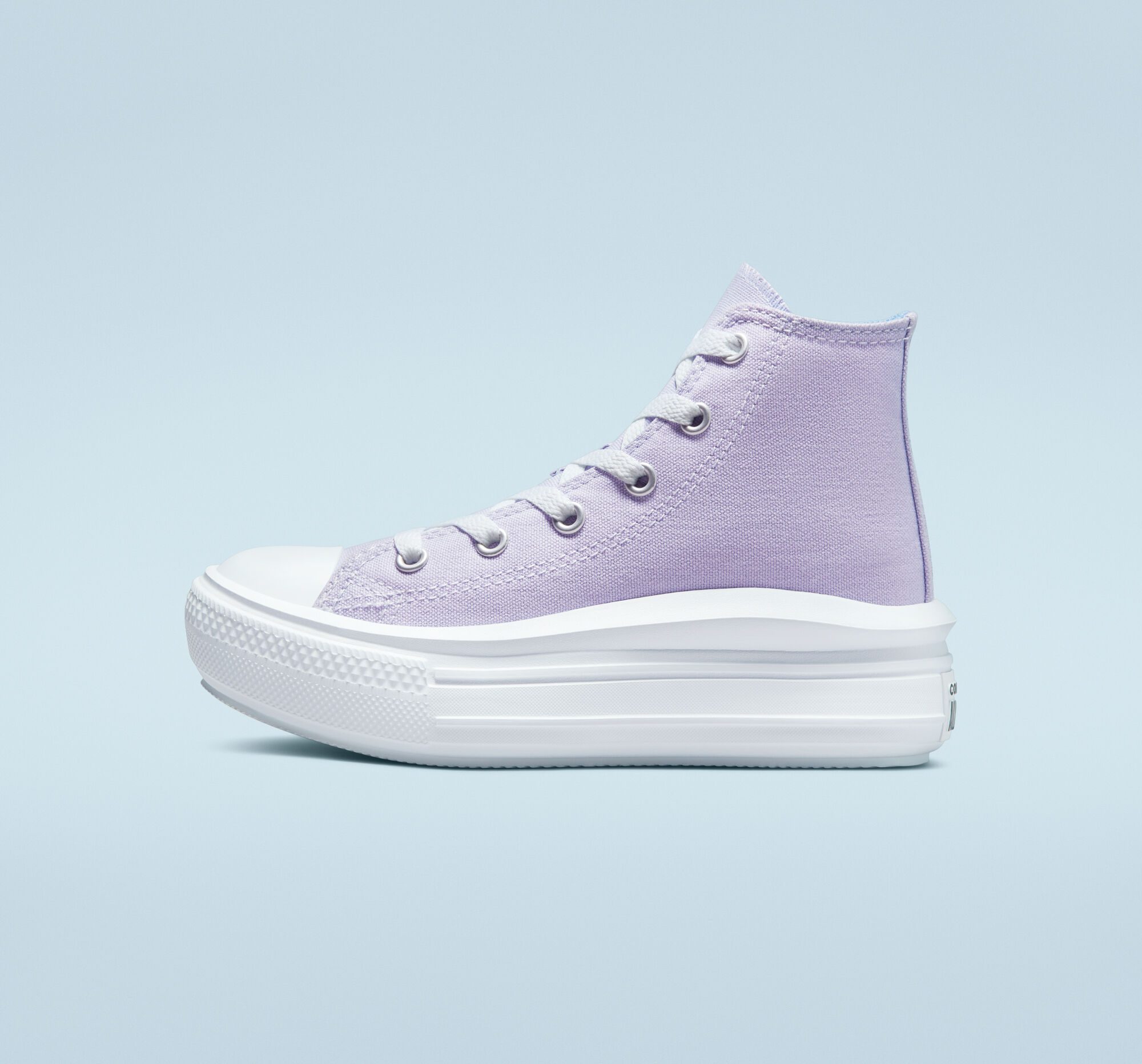 Converse Chuck Taylor All Star Move Platform Gel Patch Moonstone Violet ...