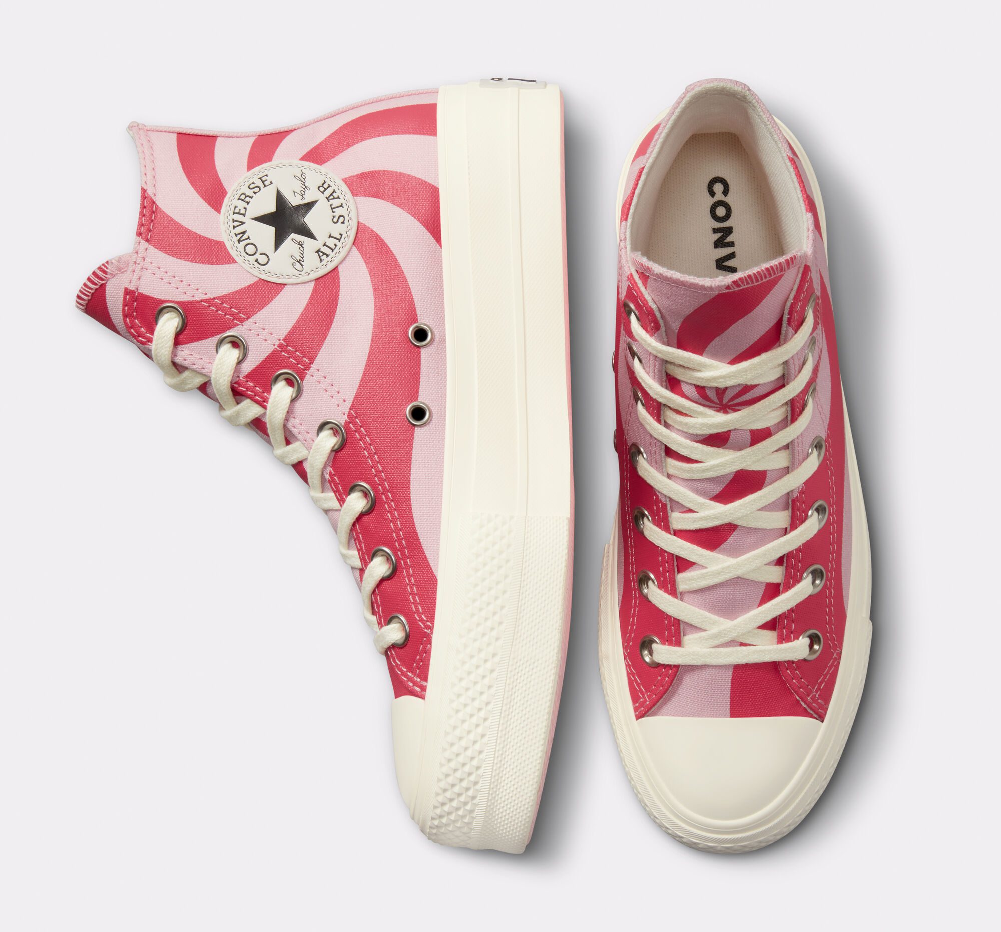 Converse Chuck Taylor All Star Lift Platform Color Candy Sunrise Pink ...