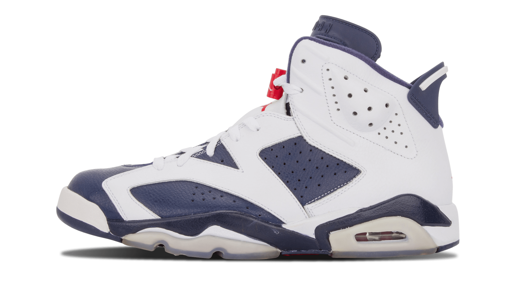 Jordan 6 Retro Olympic Sydney (2000) Midnight Navy / Varsity Red ...