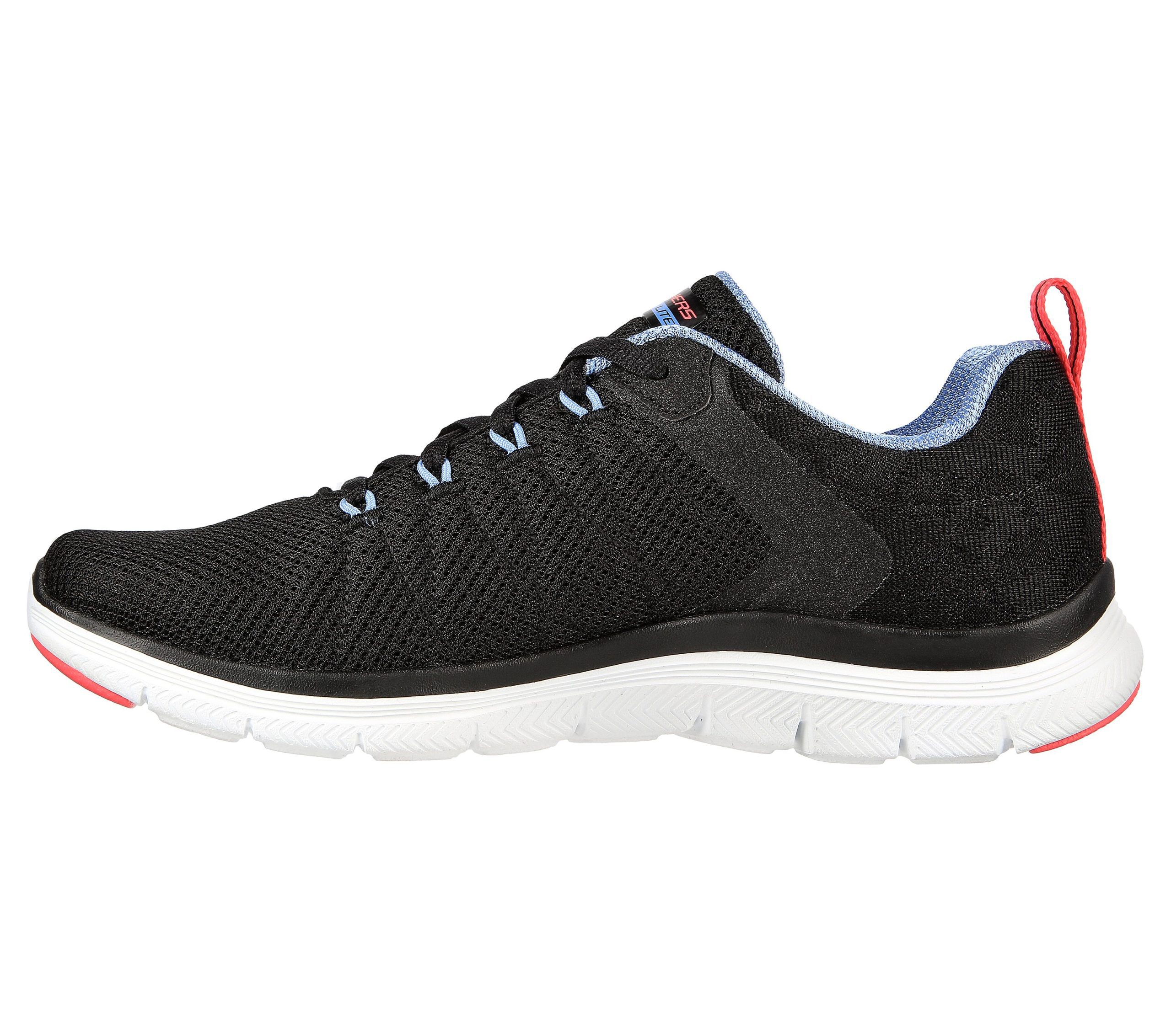 Skechers Flex Appeal 4.0 - Elegant Ways - Zwart / Multi (149580-BKMT)